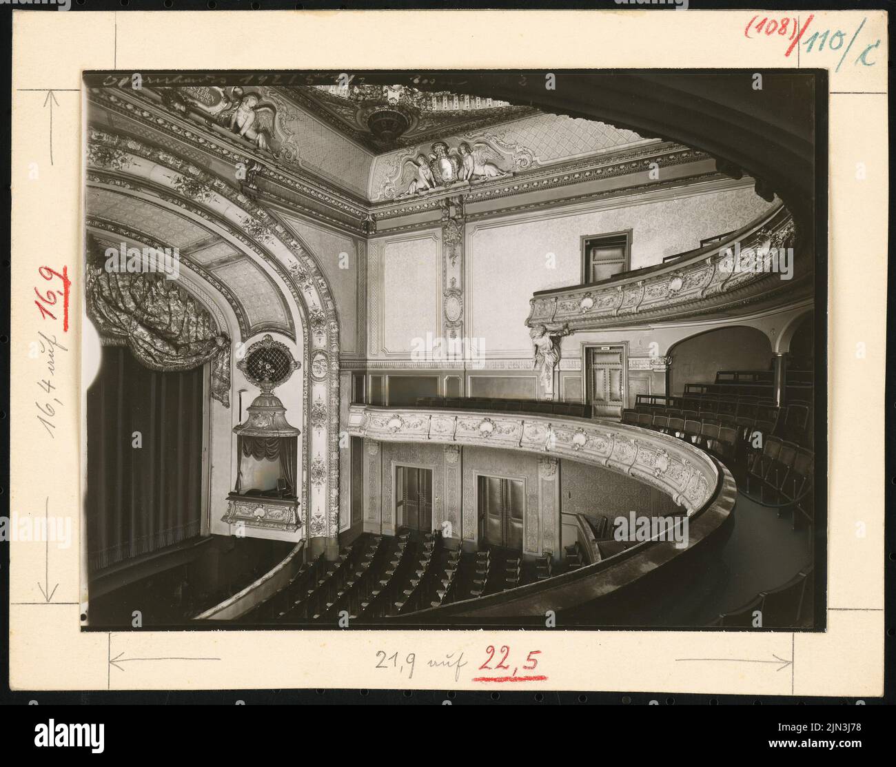 Heinrich Seeling (1852-1932, as an architect): City Theater (also ...