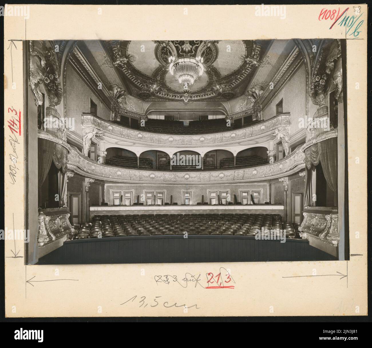 Heinrich Seeling (1852-1932, as an architect): City Theater (also ...