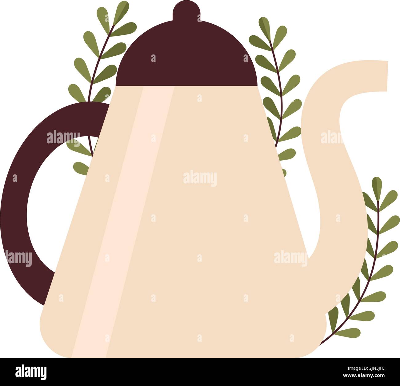 coffee kettle design Stock Vector Image & Art - Alamy
