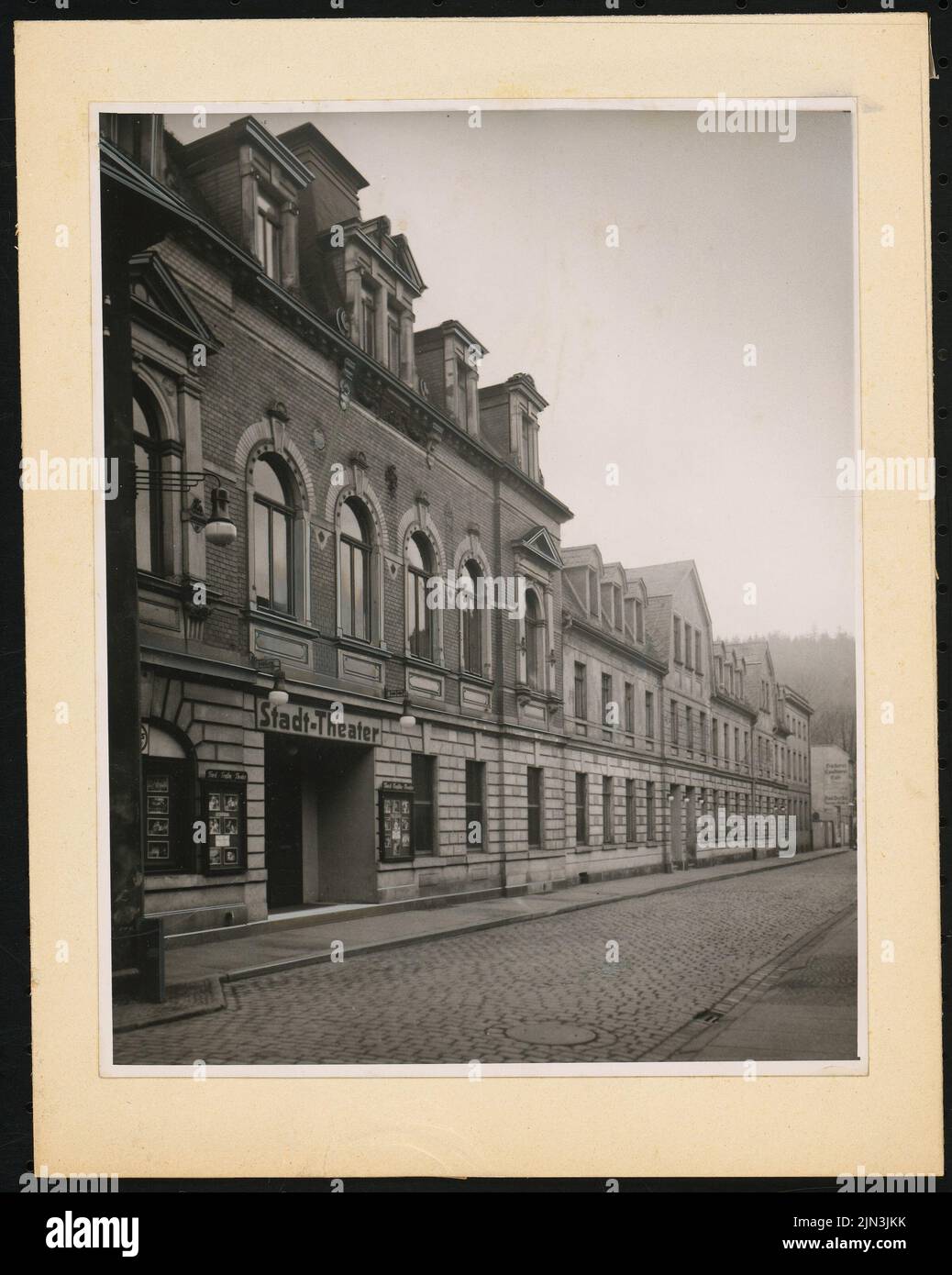 City theater, Greiz: View of the north Stock Photo - Alamy