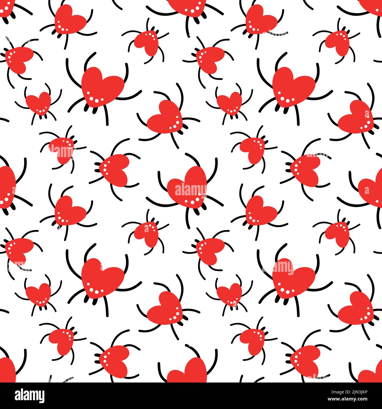 Red spiders Stock Vector Images - Alamy