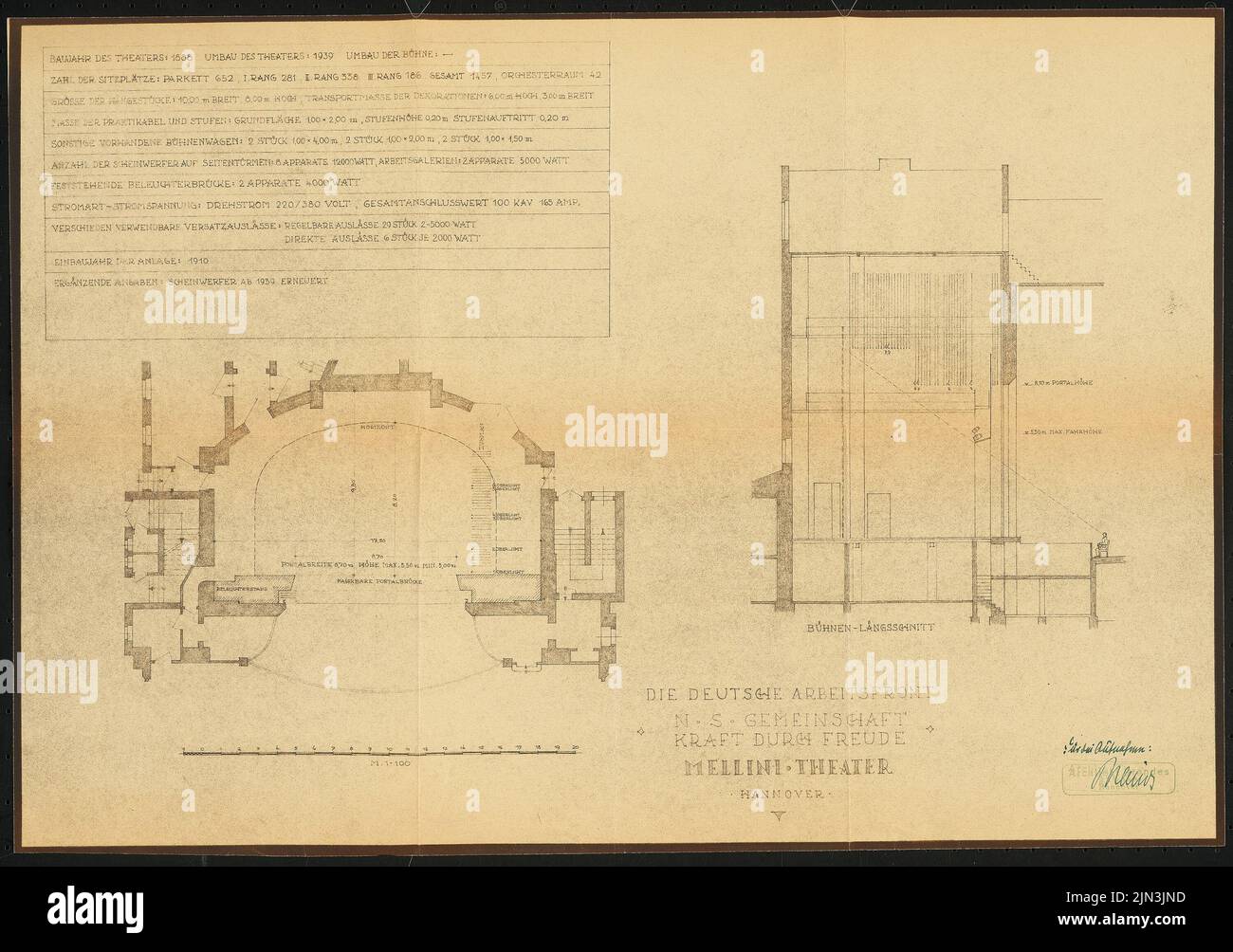 Hanover theater hi-res stock photography and images - Alamy