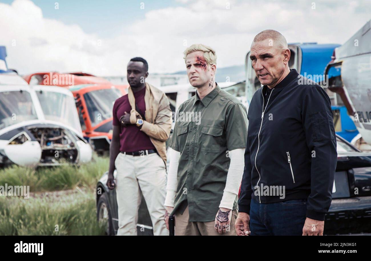 BULLET PROOF, from left: Janvier Katabarwa, Michael Mitton, Vinnie ...