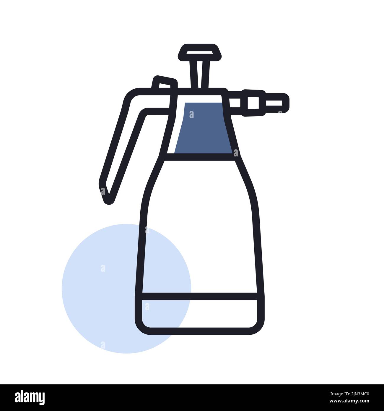 Plants garden plastic bottle Stock Vector Images - Alamy