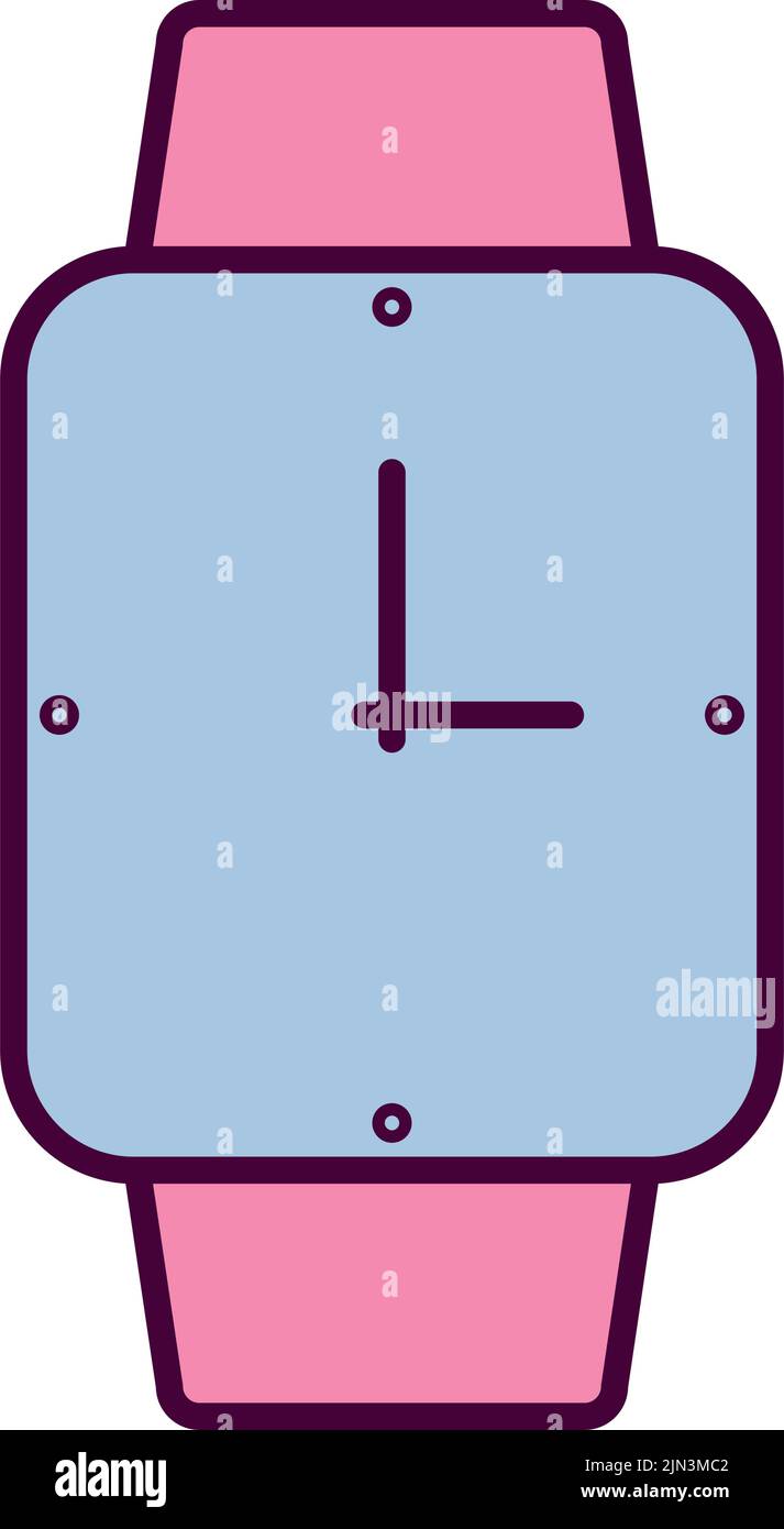 wrist clock design Stock Vector Image & Art - Alamy