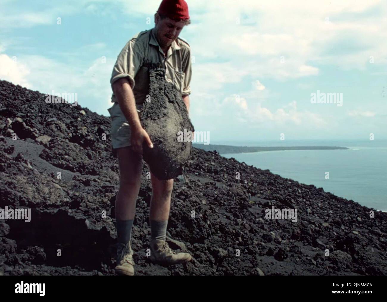 FIRE OF LOVE, volcanologist Maurice Krafft, (shown in archival footage ...