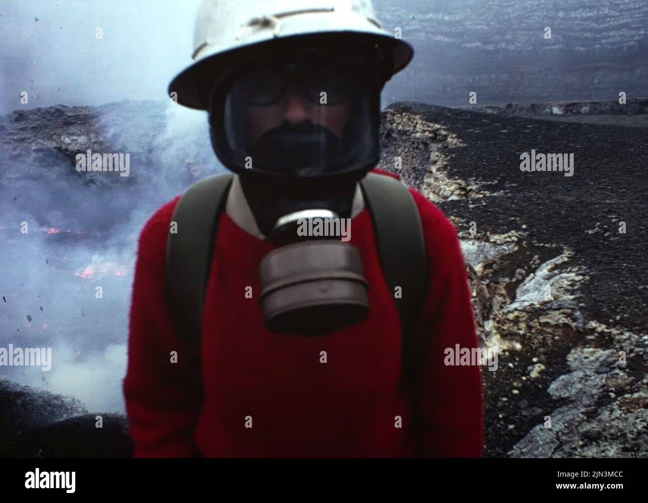 FIRE OF LOVE, volcanologist Katia Krafft, (shown in archival footage ...