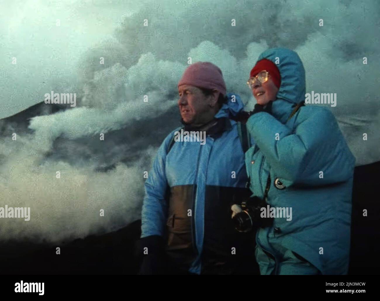 FIRE OF LOVE, French volcanologists Maurice and Katia Krafft who died ...