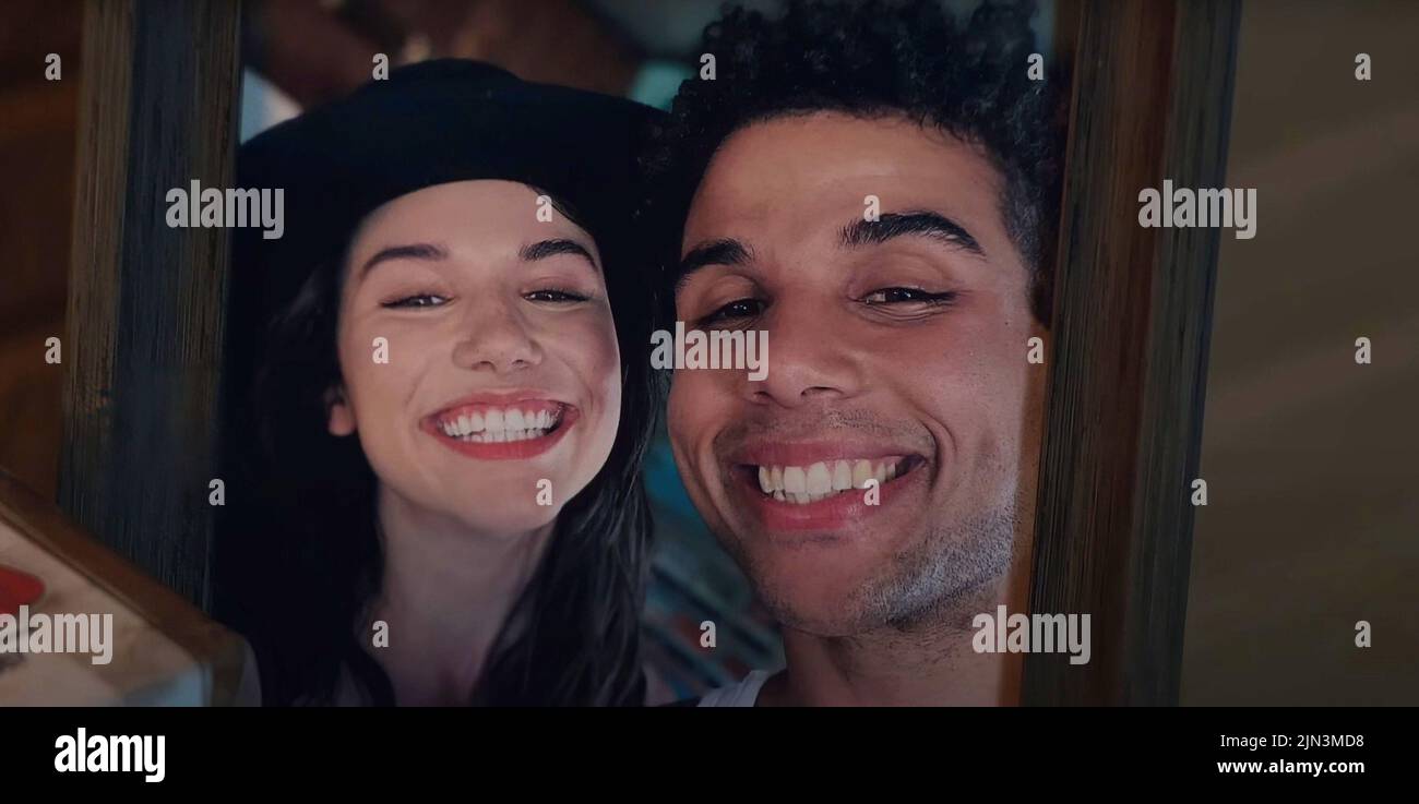 FALL, in photograph, from left: Grace Caroline Currey, Mason Gooding ...