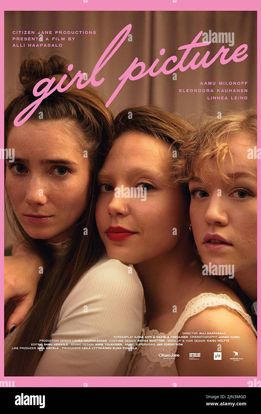 GIRL PICTURE, (aka TYTOT TYTOT TYTOT), US poster, from left: Linnea ...