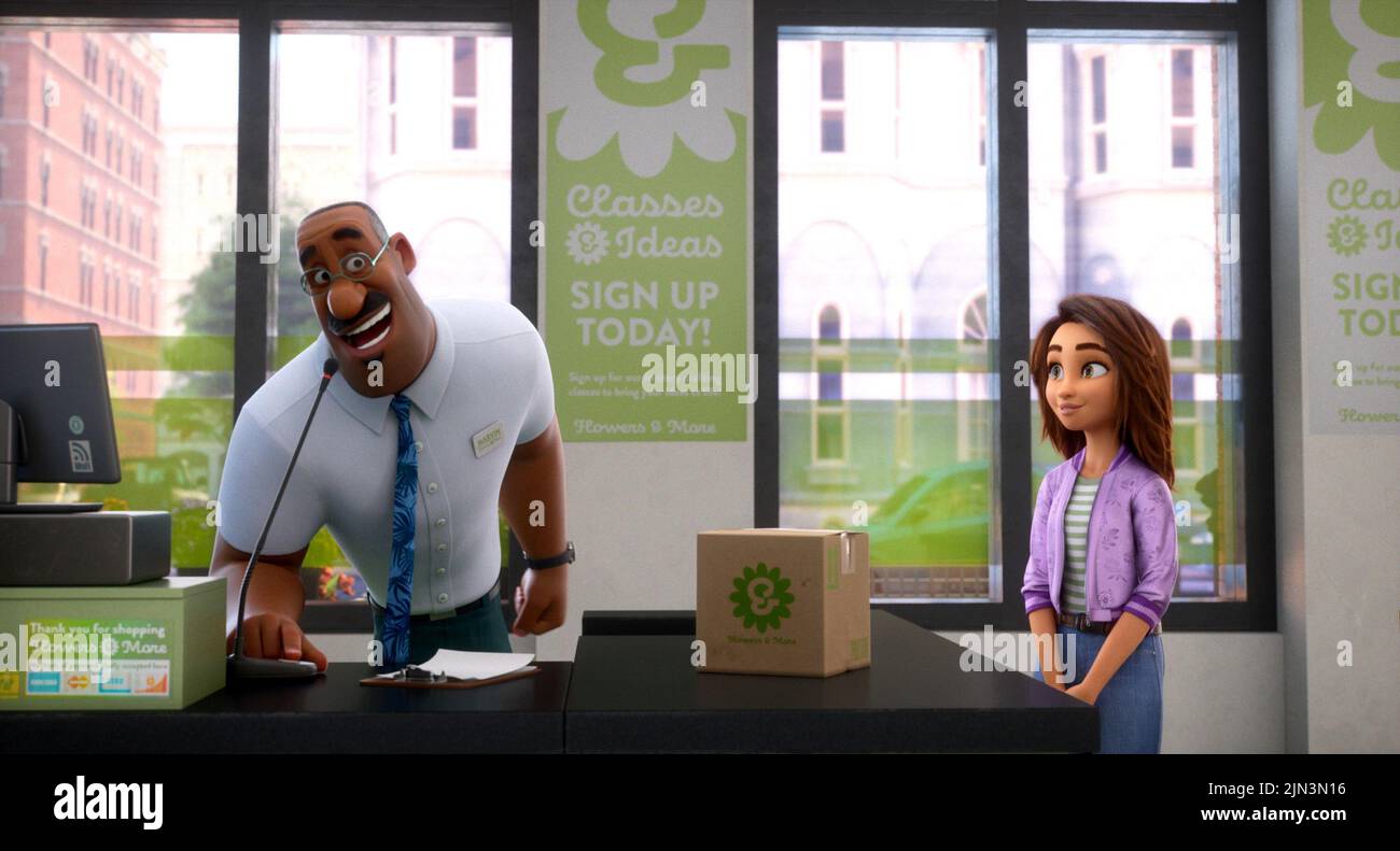 LUCK, from left: Marv (voice: Lil Rel Howery), Sam Greenfield (voice ...