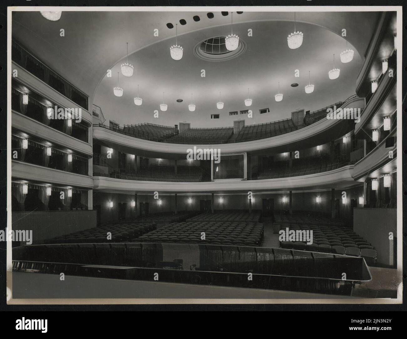 Emperor Anniversary Stadtheater (i.e. Volksoper), Vienna: View ...