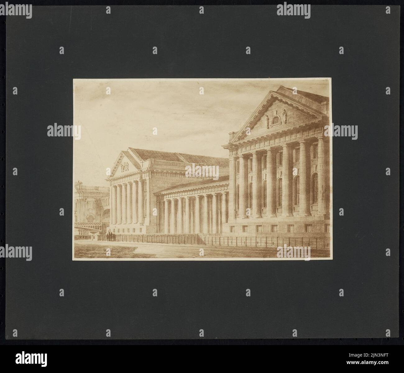 Museum Island, Berlin. Pergamon, German and Near Asian Museum: View of ...