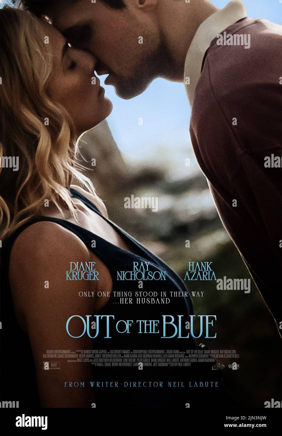 OUT OF THE BLUE, US poster, from left: Diane Kruger, Ray Nicholson ...