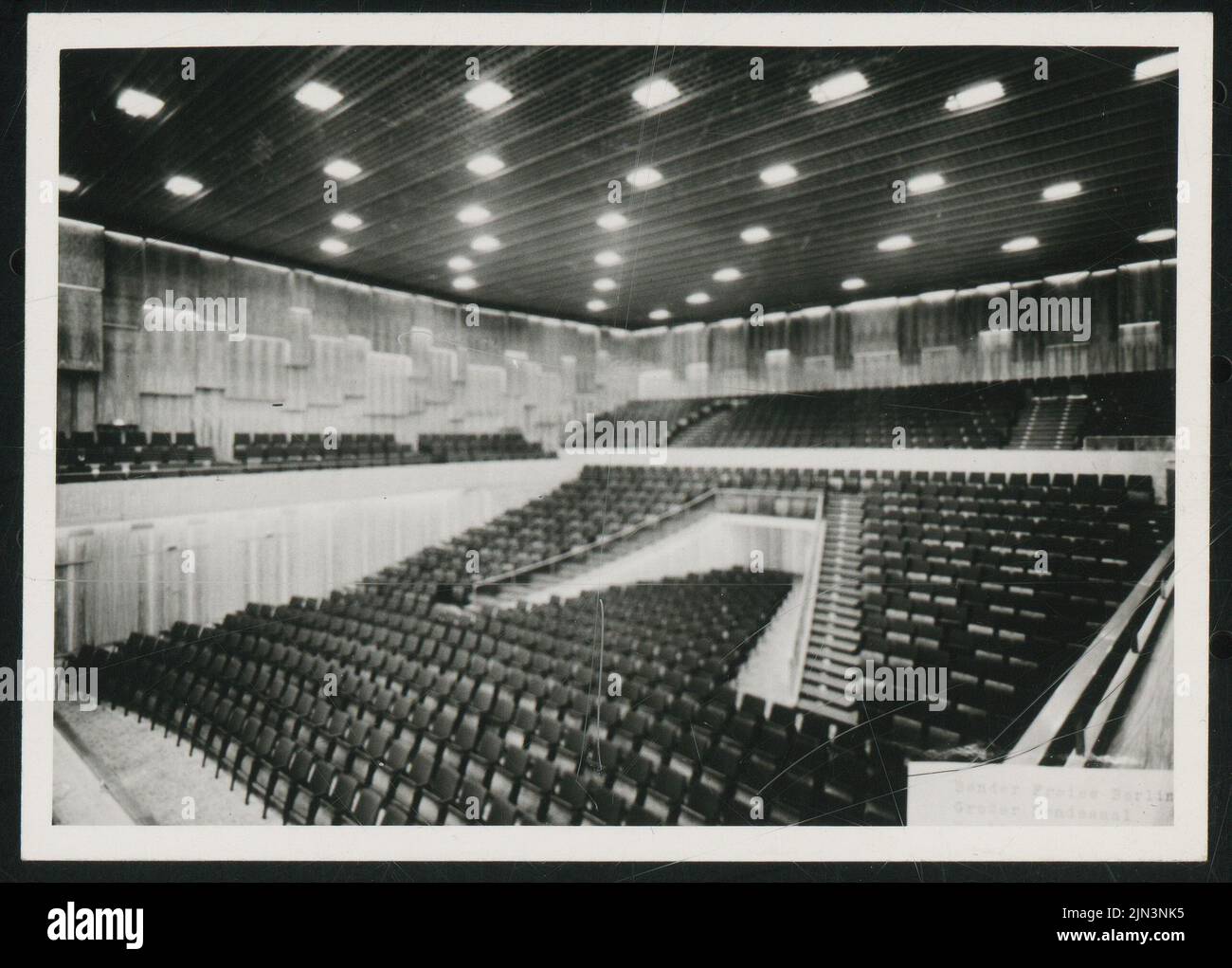 House of the Radio, Berlin-Charlottenburg: spectator room / Großer ...