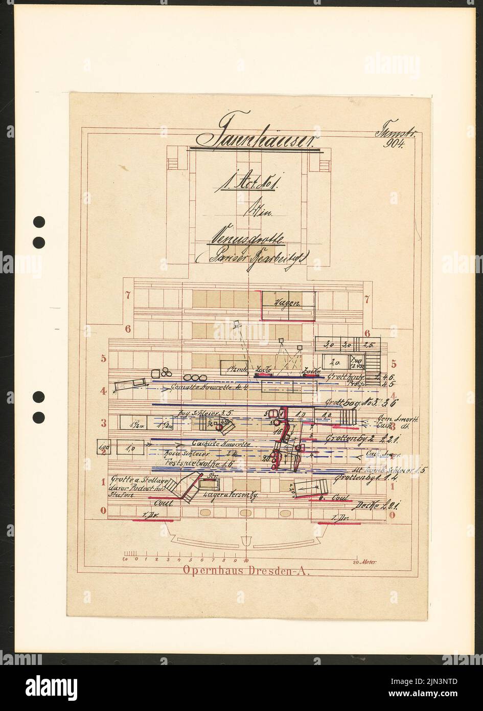 Booting technology: Tannhäuser, Opera House Dresden: Act 1st act 1st ...