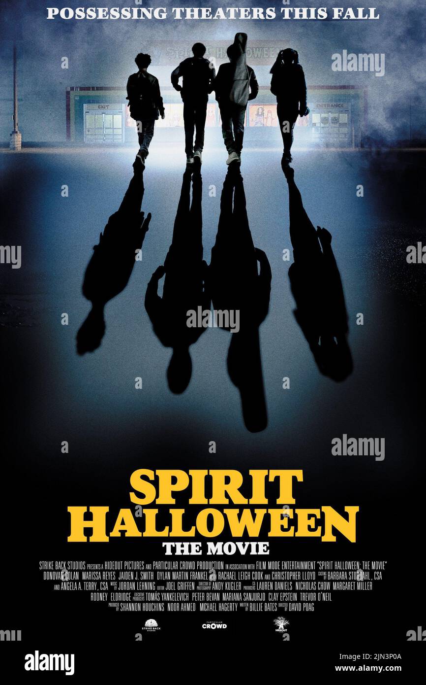 SPIRIT HALLOWEEN, US poster, from left: Jaiden J. Smith, Dylan Martin Frankel, Donovan Colan ...