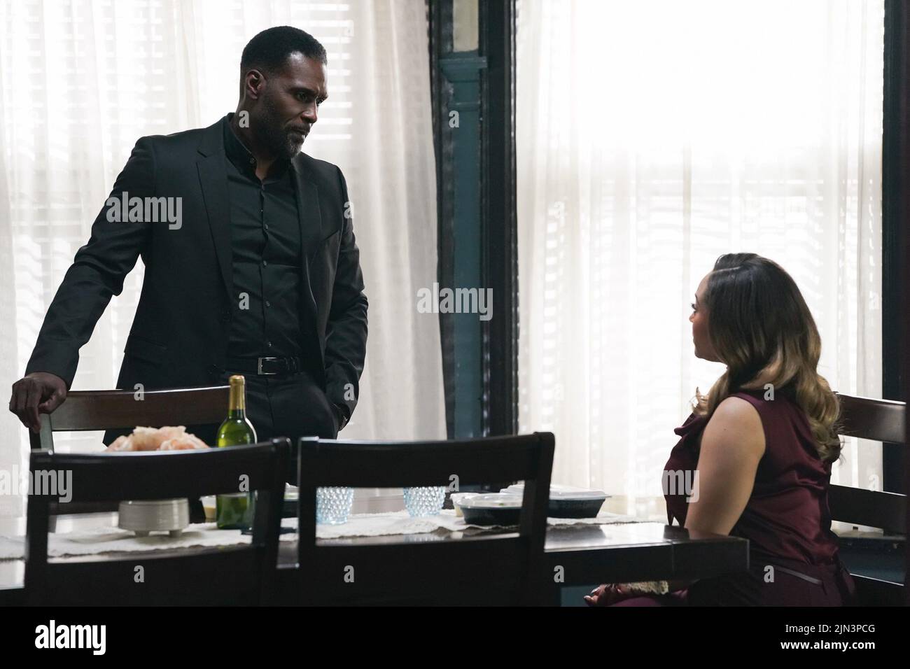 THE CHI, from left: Curtiss Cook, Tai Davis, Oh Me', (Season 5, ep. 504 ...