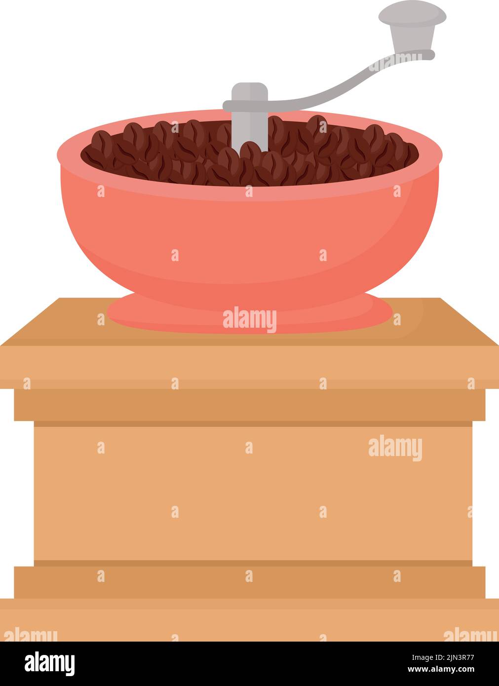 coffee grinder design Stock Vector Image & Art - Alamy