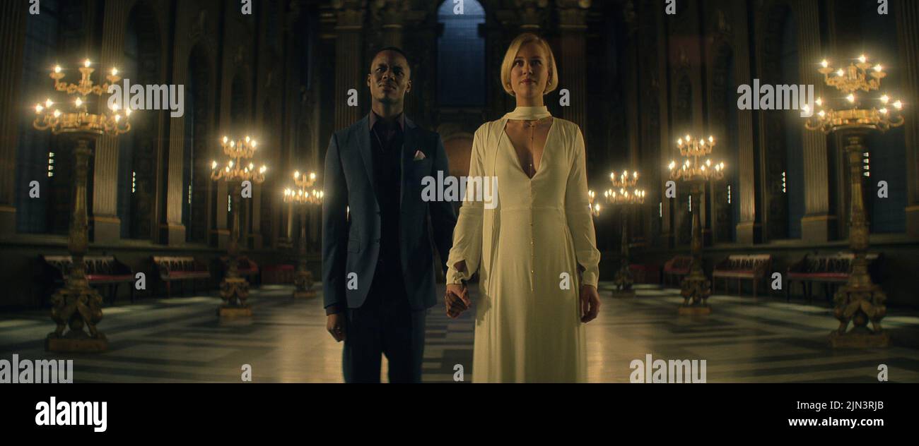 THE SANDMAN, from left: Stephen Odubola, Hannah Van Der Westhuysen ...