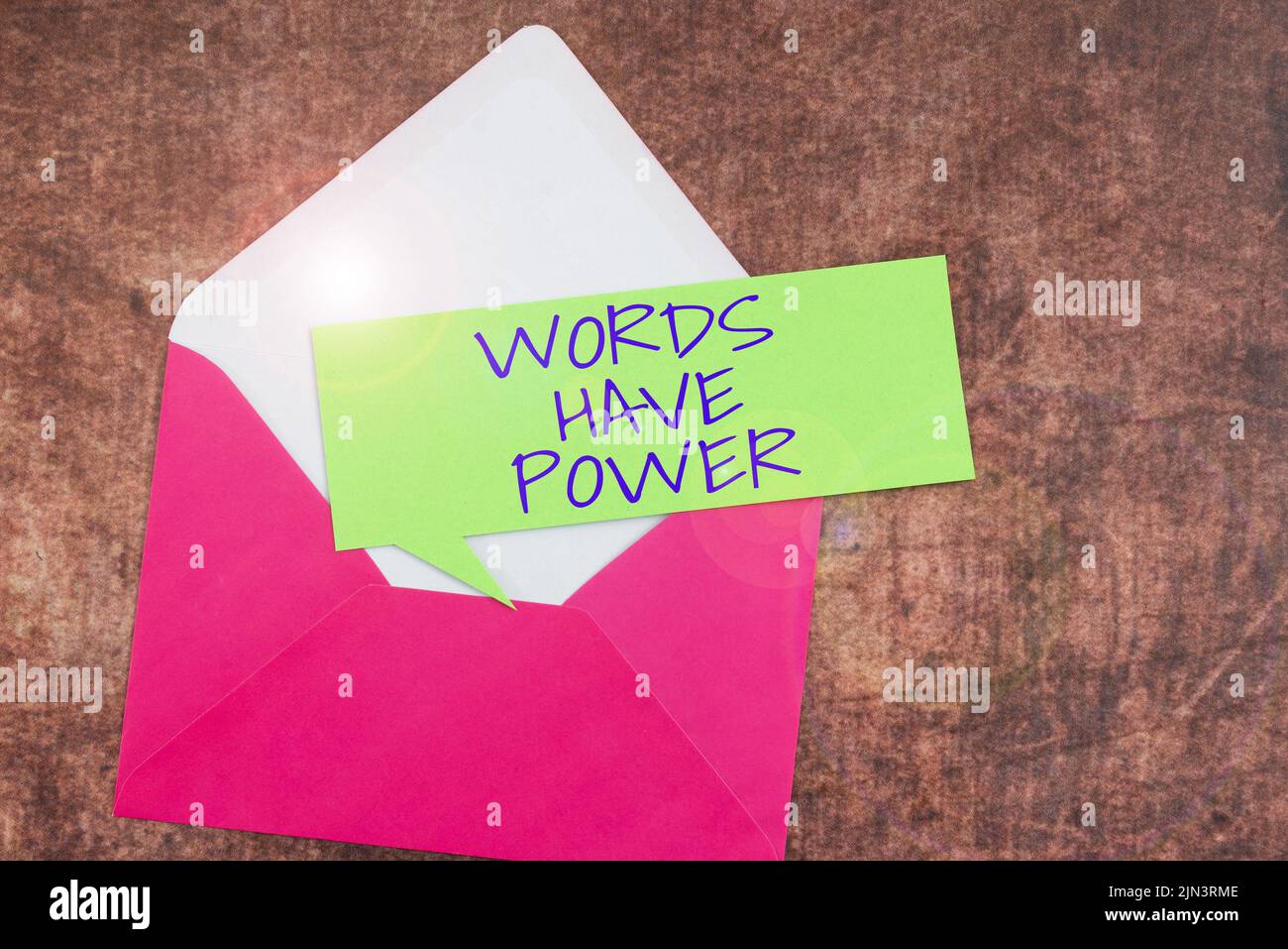 Inspiration showing sign Words Have Power. Business showcase Energy ...