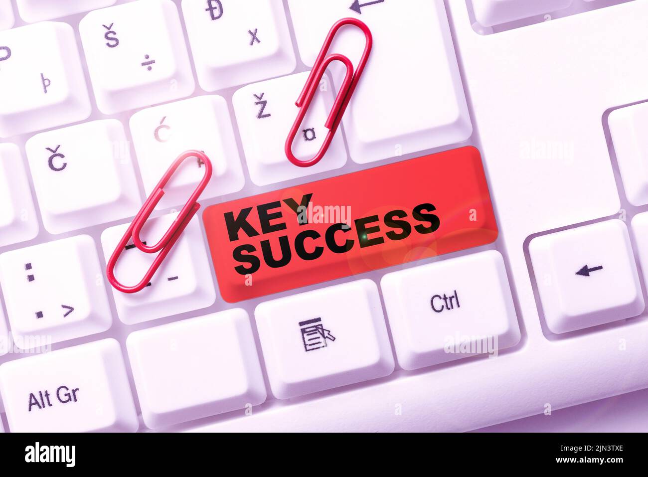 Conceptual caption Key Success. Business showcase generally three to ...