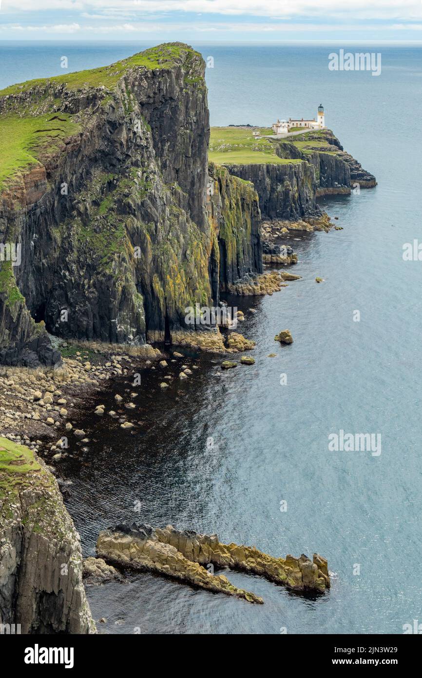 Neist Point Lighthouse, Isle of Skye, Scotland Stock Photo - Alamy