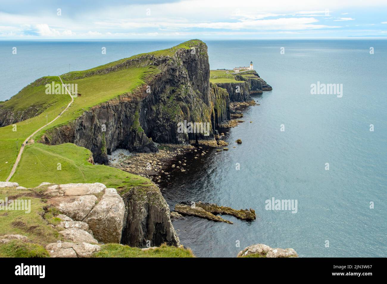 Neist Point Lighthouse, Isle of Skye, Scotland Stock Photo - Alamy