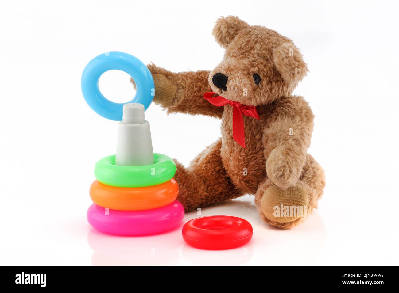 Cute white bear character Cut Out Stock Images & Pictures - Alamy