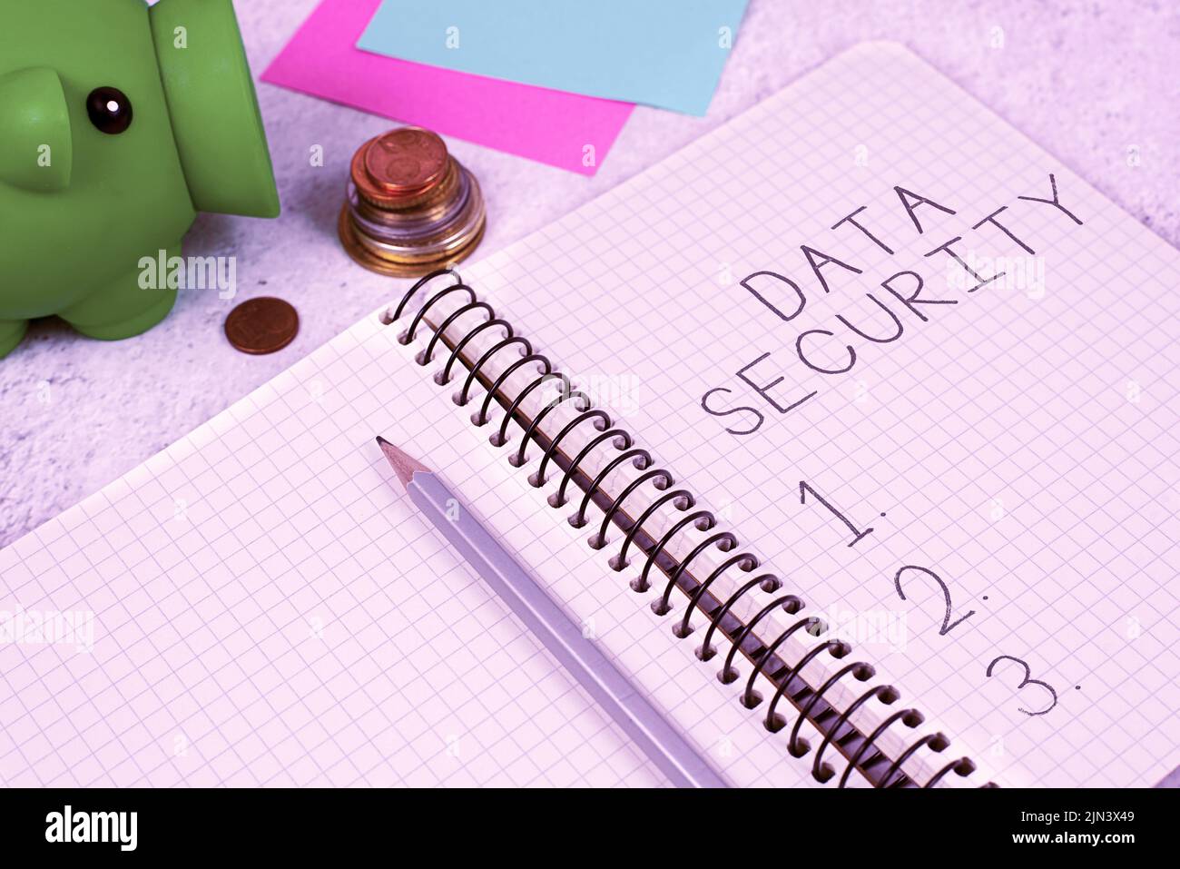 Sign displaying Data Security. Conceptual photo Confidentiality Disk ...