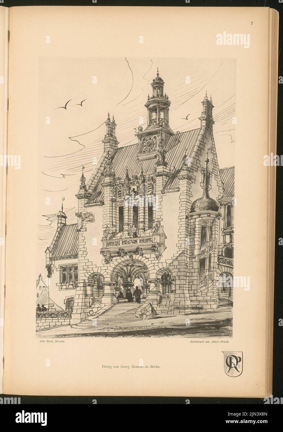 Rieth otto 1858 1911 rathaus hi-res stock photography and images - Alamy