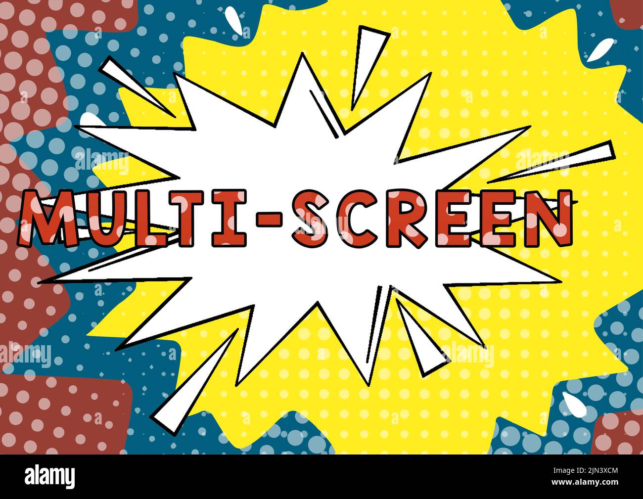 Handwriting text Multi Screen. Word for Having or involving several ...