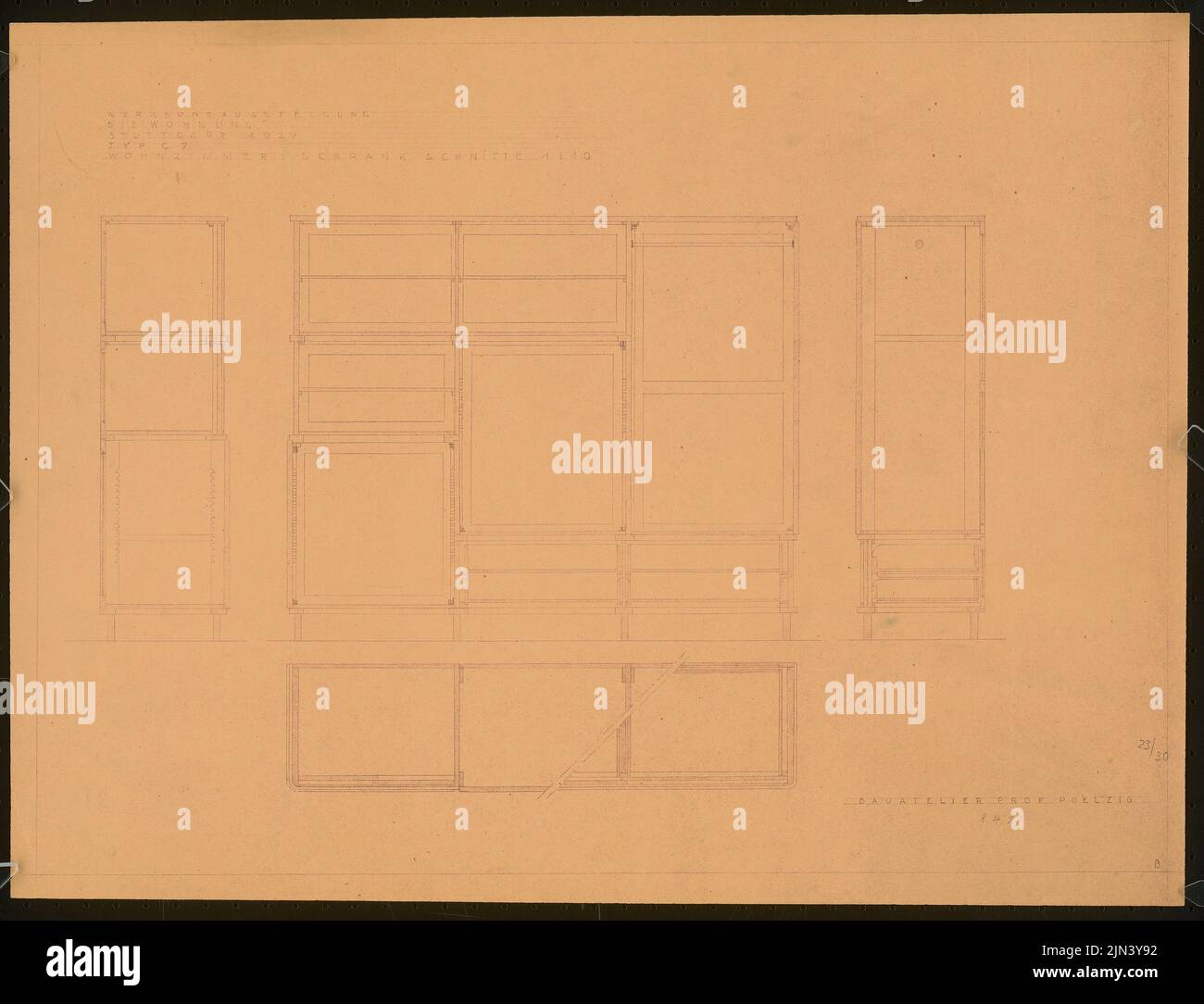 10 light tracing paper detail structure building model hi-res stock ...