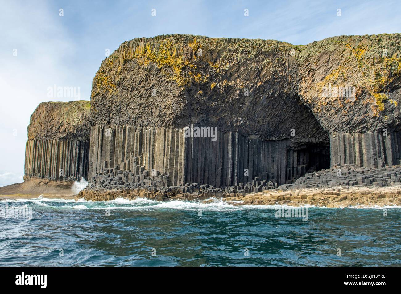 Basalt Columns and Fingal's Cave, Staffa, Mull, Argyll and Bute ...