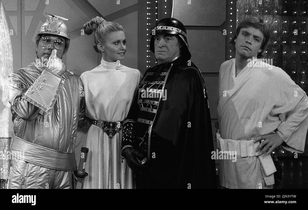 December 19, 1977, Hollywood, California, USA: (L-R) Actors PERRY COMO ...