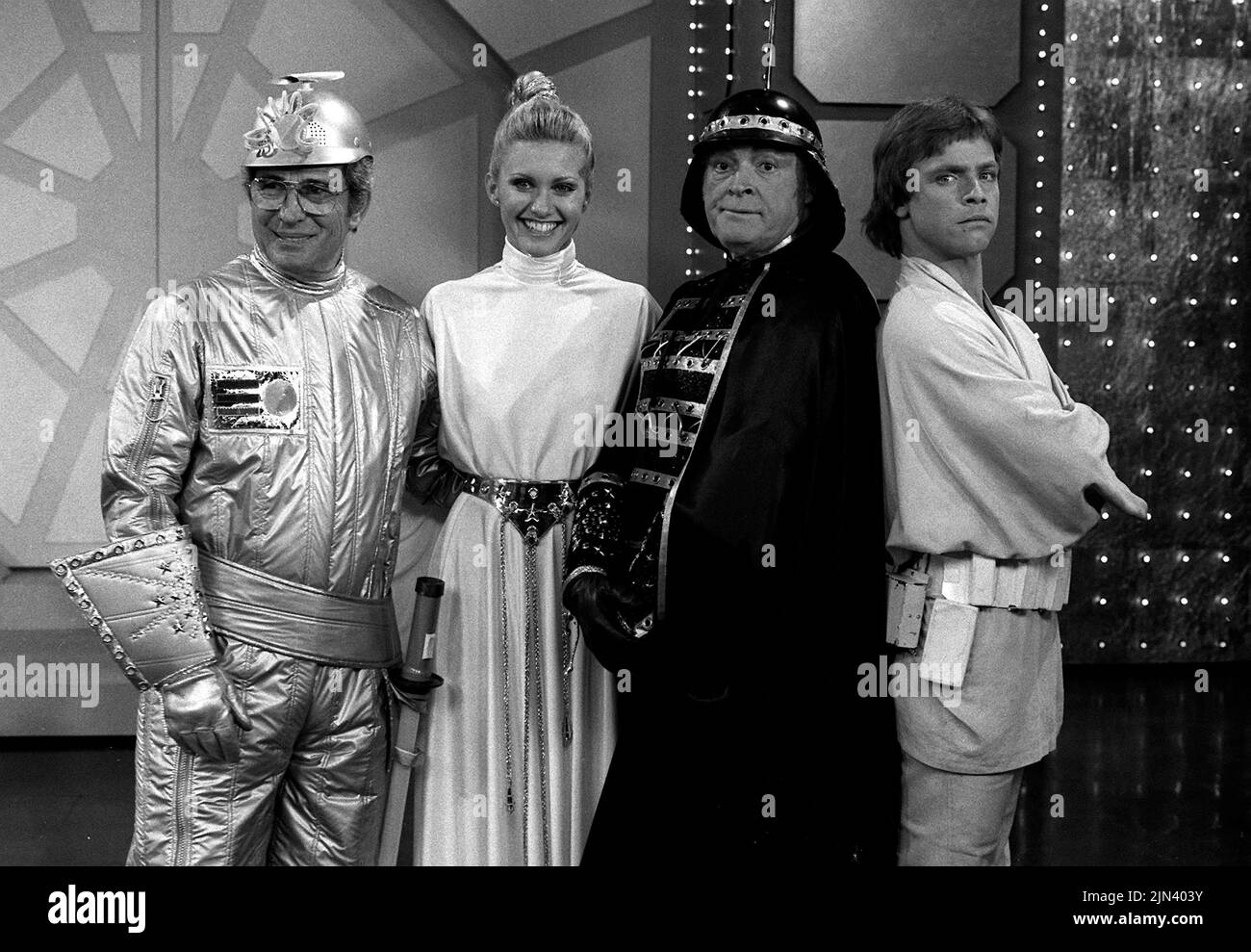 December 19, 1977, Hollywood, California, USA: (L-R) Actors PERRY COMO ...