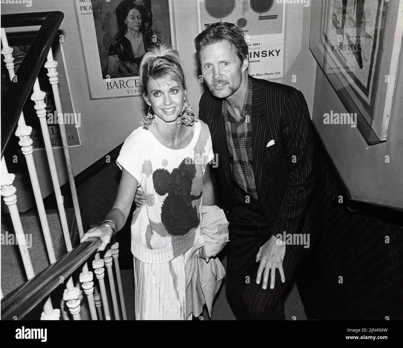 FILE PICS: Olivia Newton-John 1948-2022. Circa 1990, London, England ...