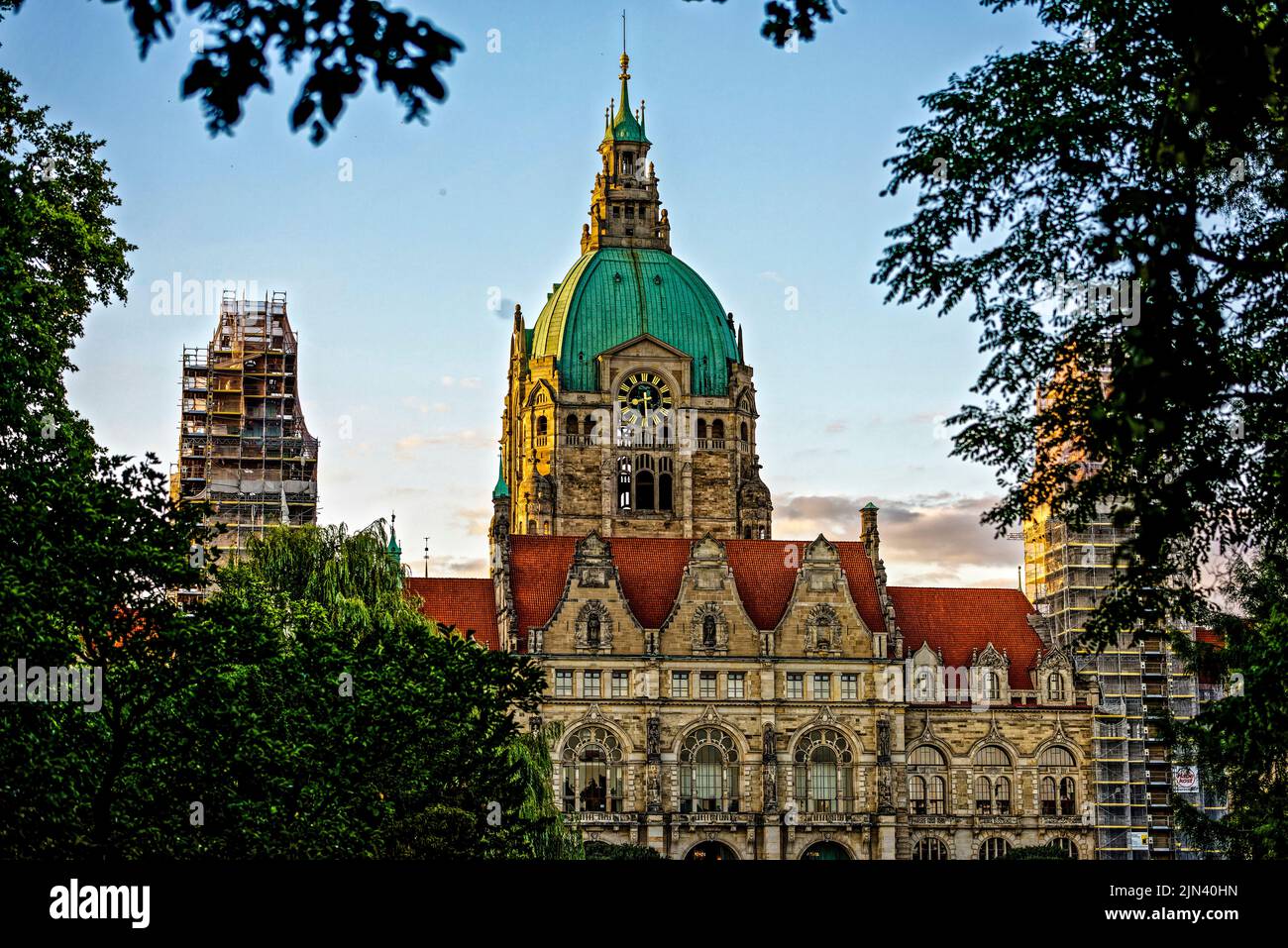 Neues Rathaus Hannover. Deutschland Stock Photo - Alamy