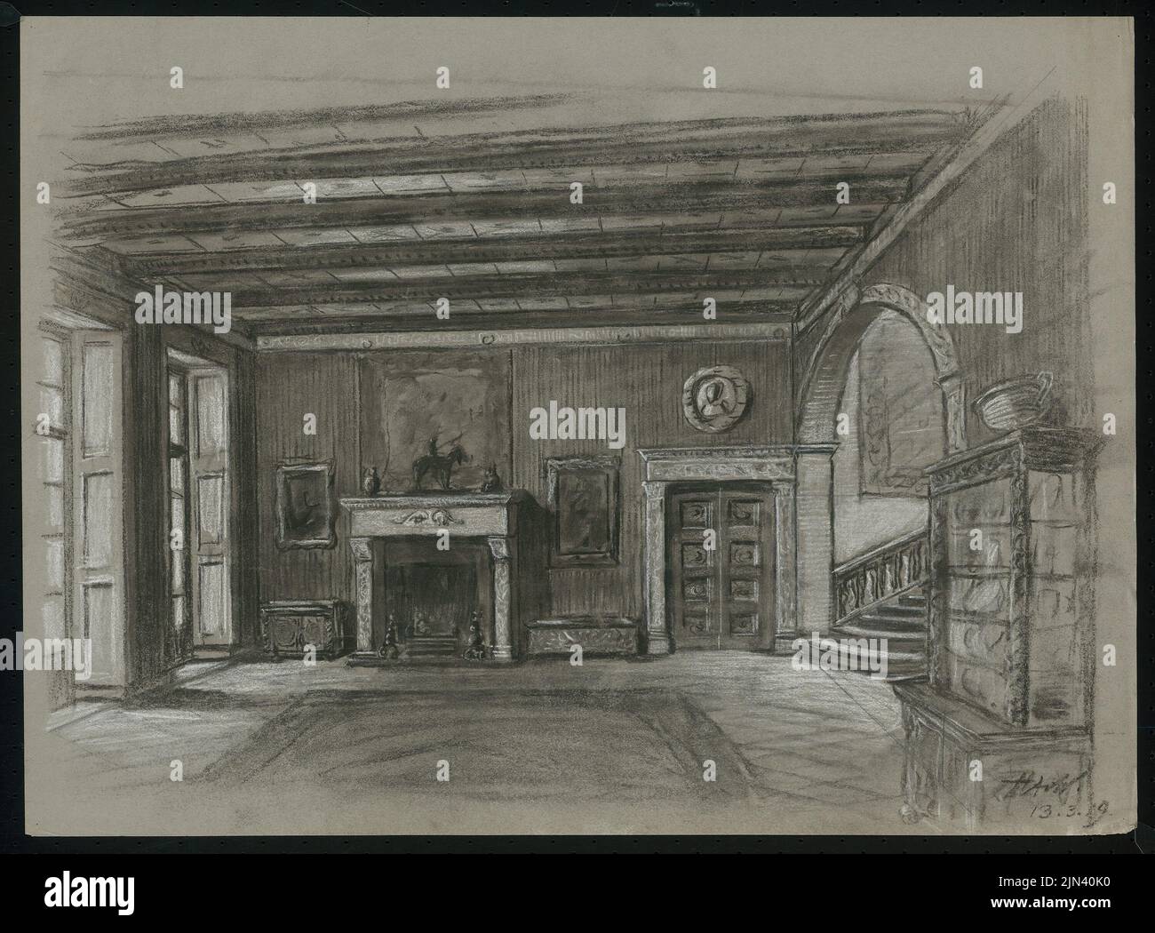 1881 innenansicht hi-res stock photography and images - Alamy