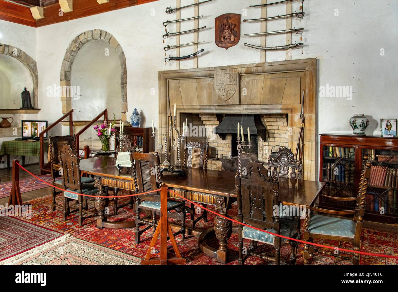 Duart castle inside hi-res stock photography and images - Alamy