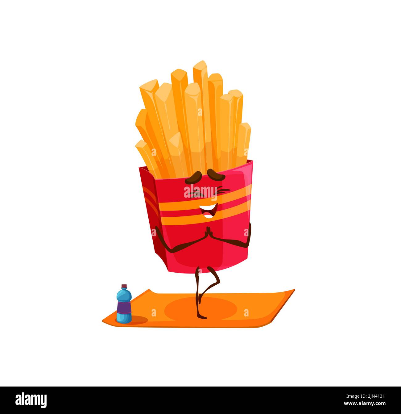 Cartoon french fries hi-res stock photography and images - Alamy
