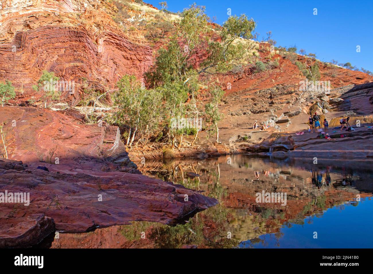 Hamersley Gorge, Karijini National Park Stock Photo - Alamy