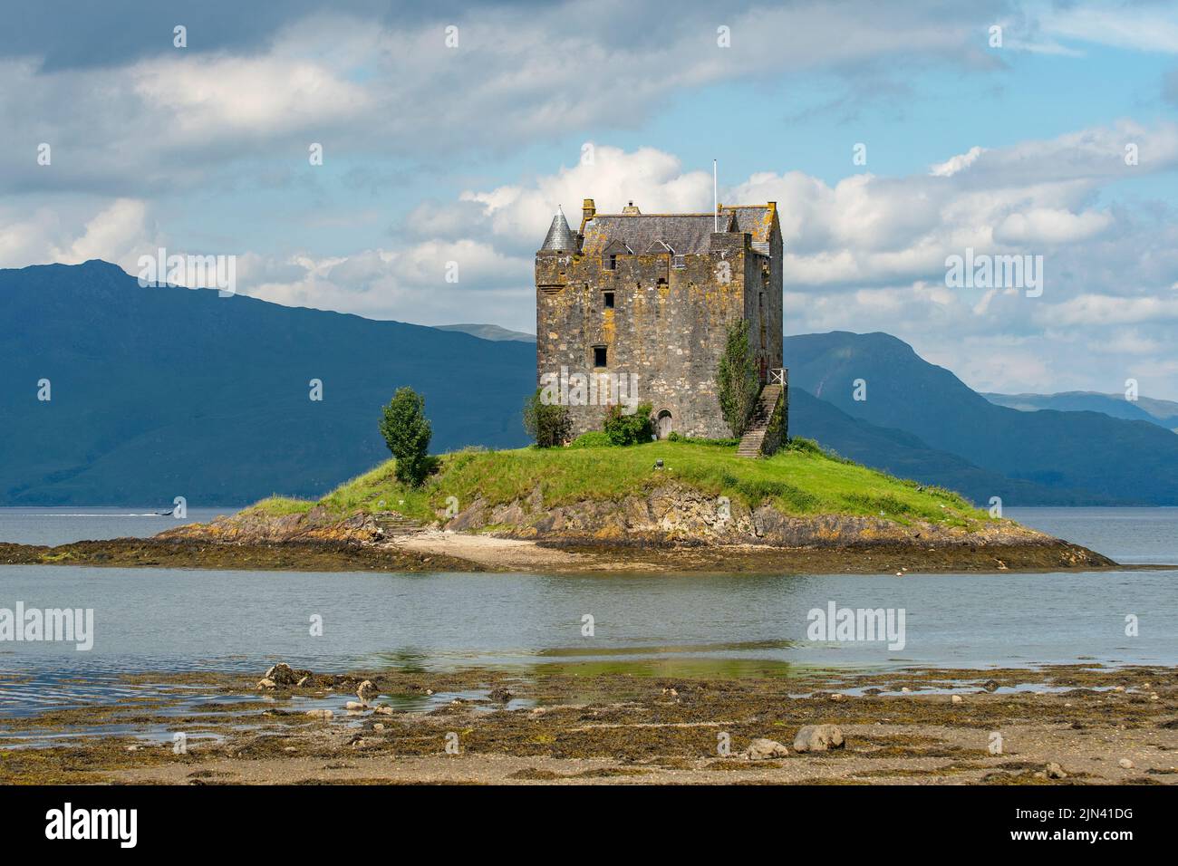 Castle Stalker, Appin, Argyll, Scotland Stock Photo - Alamy