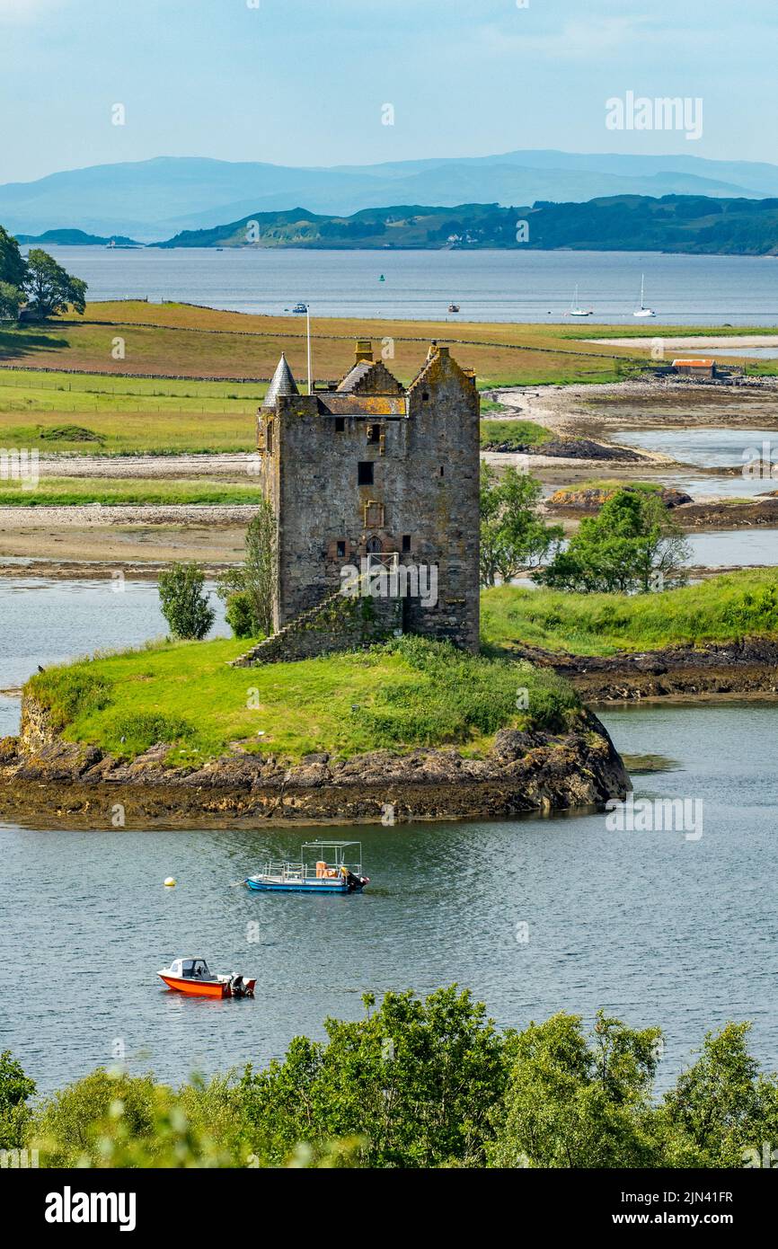 Castle Stalker, Appin, Argyll, Scotland Stock Photo - Alamy