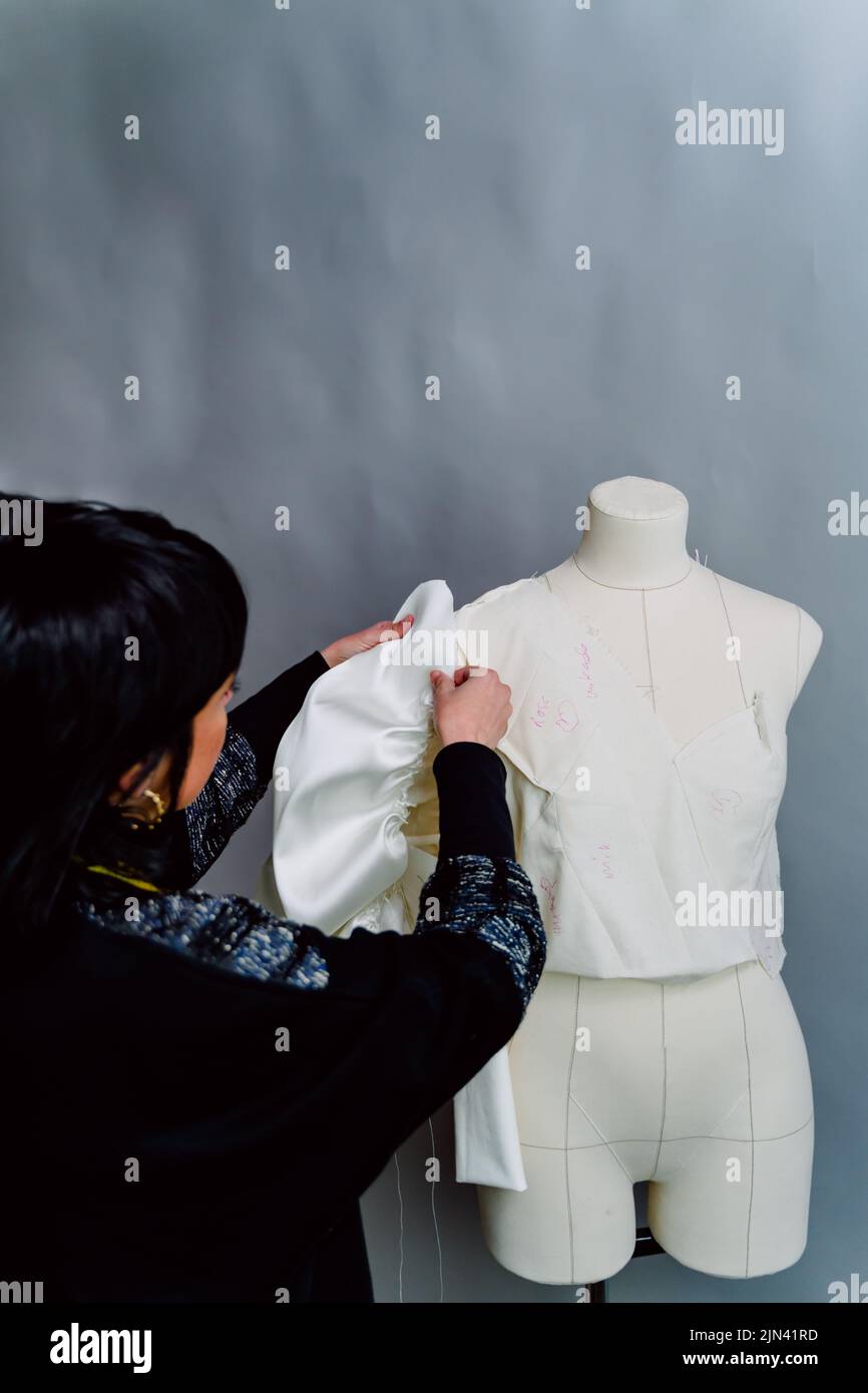 Woman seamstress tailor dressmaker hi-res stock photography and images ...