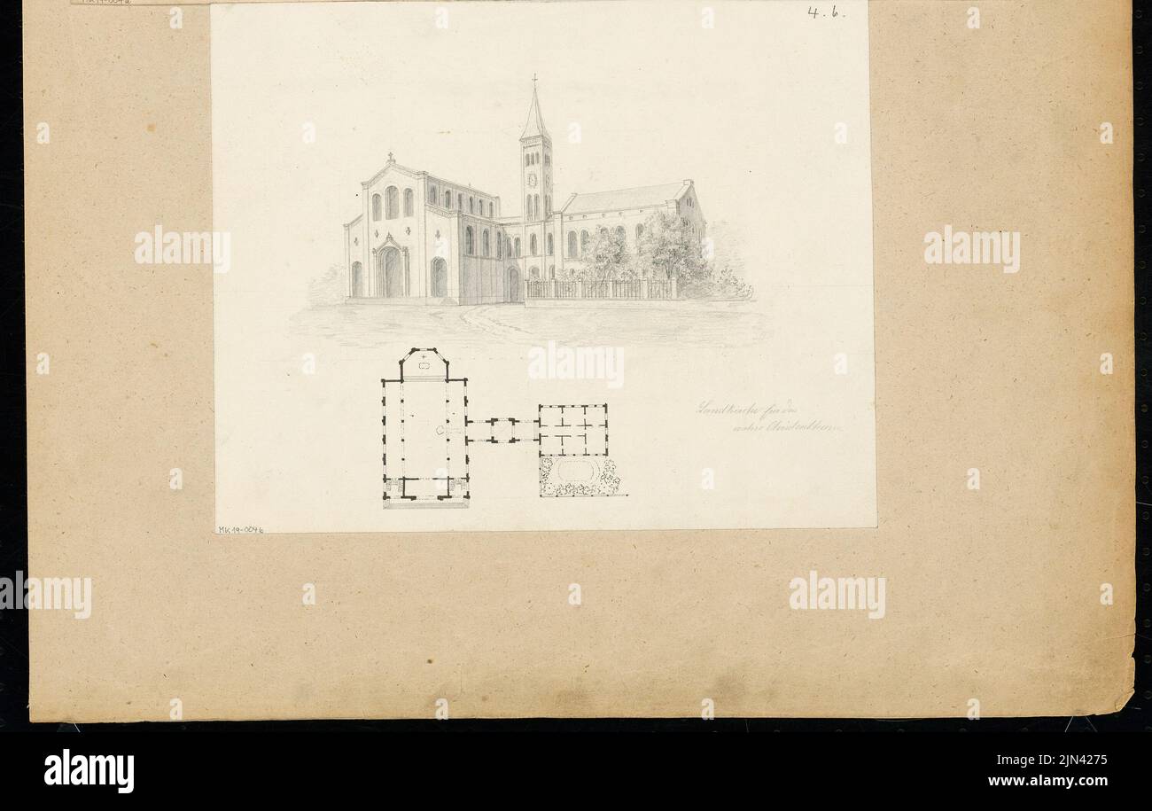 School building drawing perspective hi-res stock photography and images - Alamy