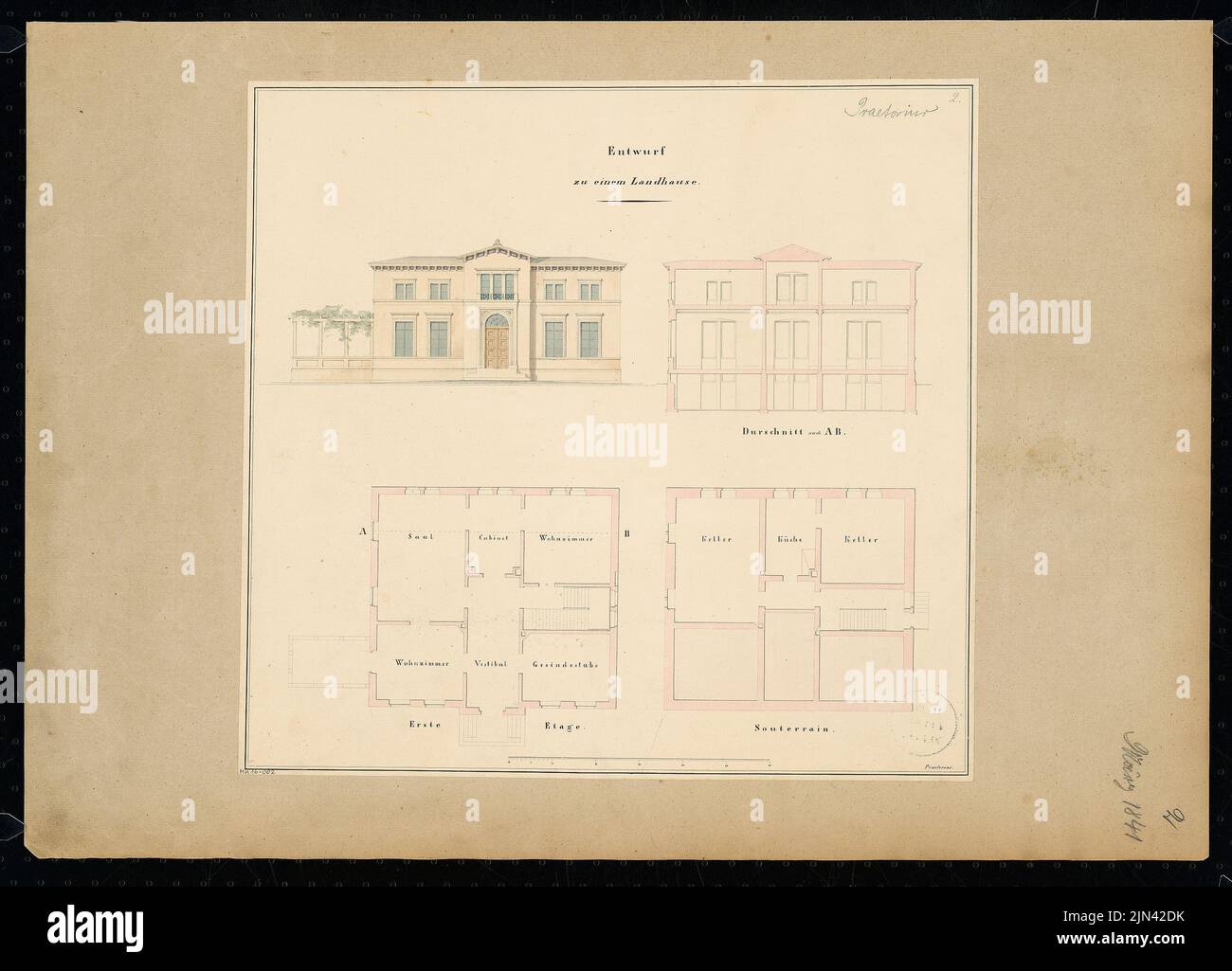 Praetorius drawing hi-res stock photography and images - Alamy