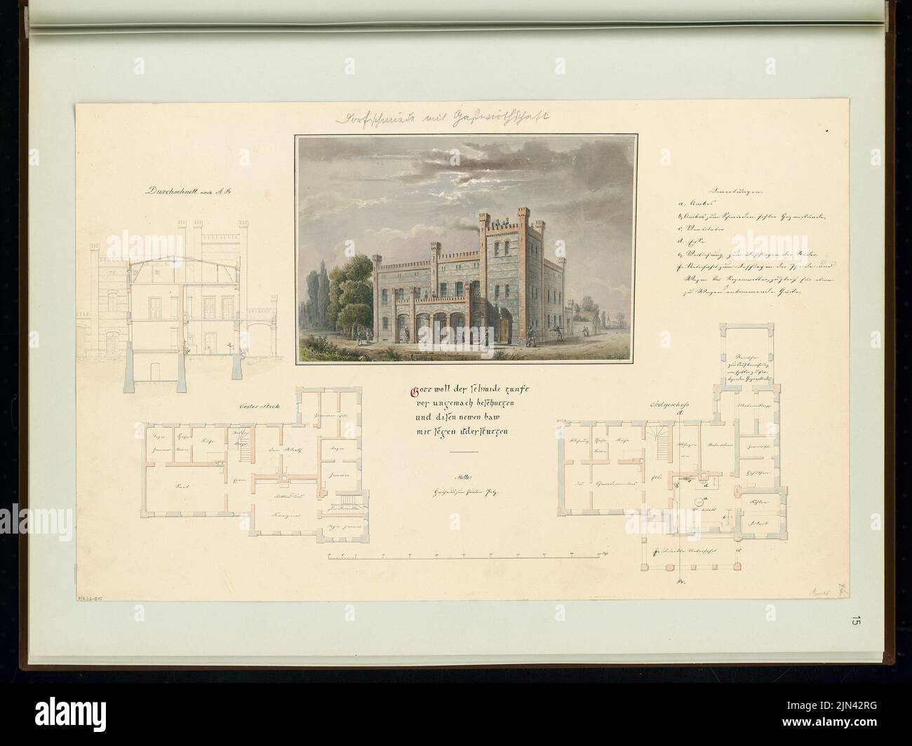 Paul Rudolph Brecht (born 1828): village smithy with restaurant ...