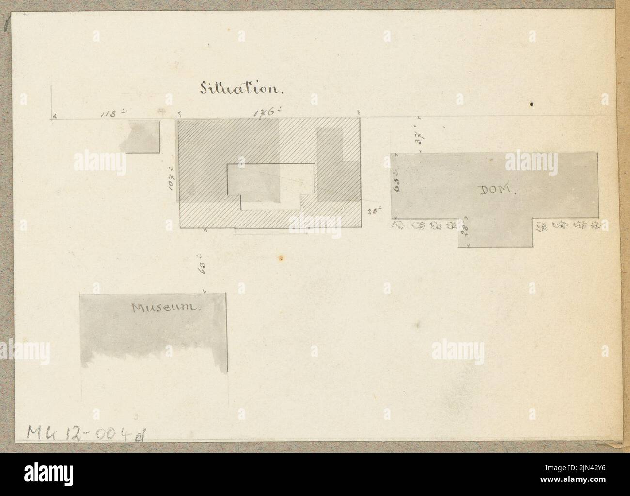 Ferdinand Martius (1811-1889): Family Hall, Berlin. Monthly competition ...