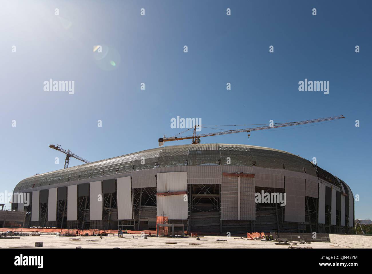 MG - Belo Horizonte - 08/08/2022 - FILE, WORKS ARENA MRV General view ...